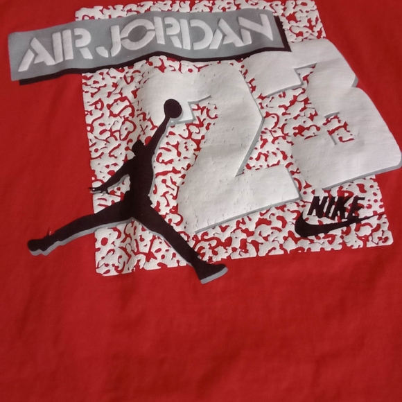 Nike | Shirts | Vintage Nike Air Jordan Puff Print Shirt | Poshmark